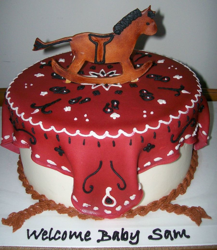 Welcome Baby Sam - CakeCentral.com