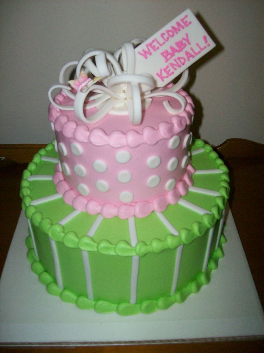 Welcome Baby Kendall - CakeCentral.com