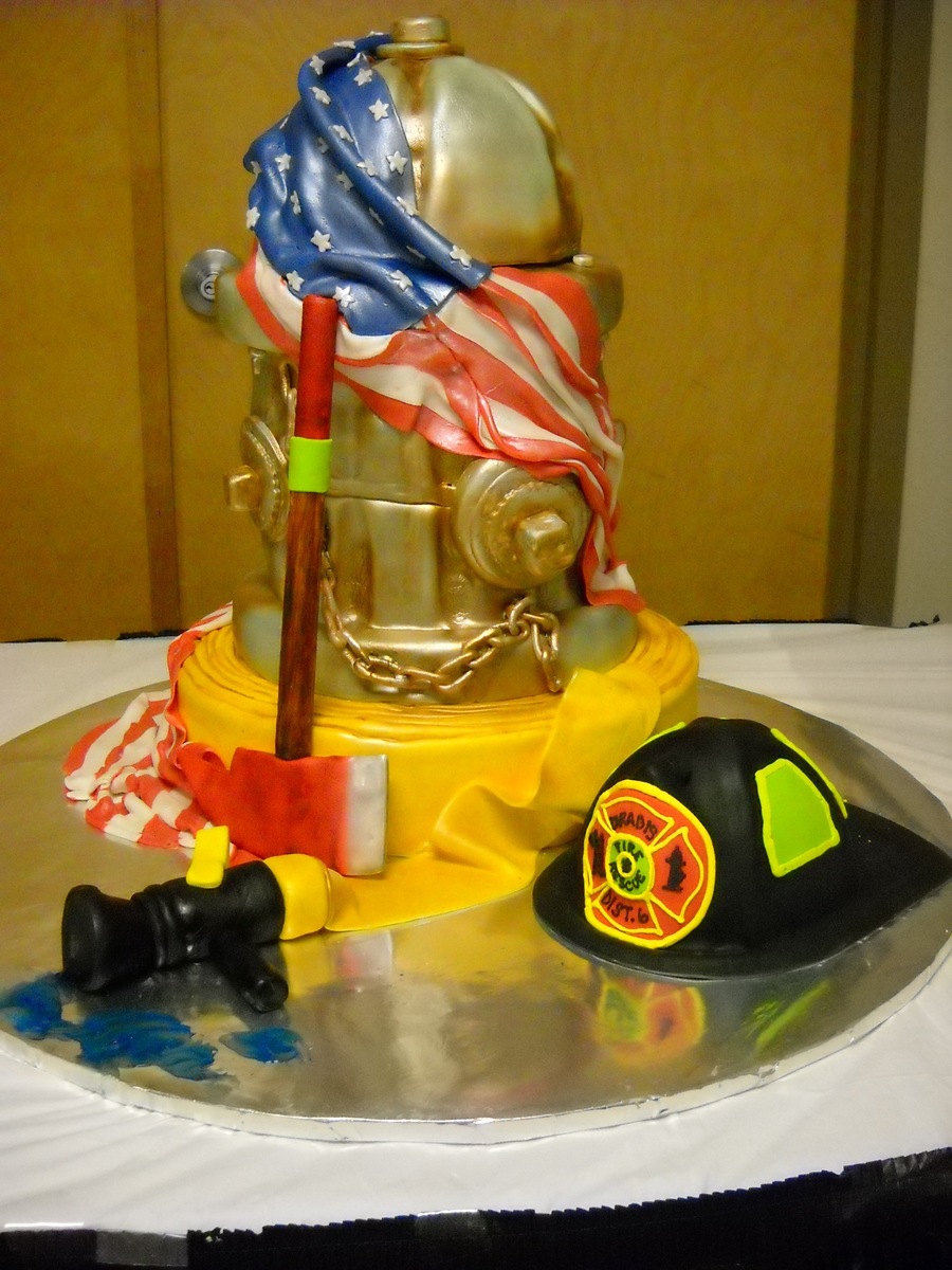 Old Fire Hydrant - CakeCentral.com
