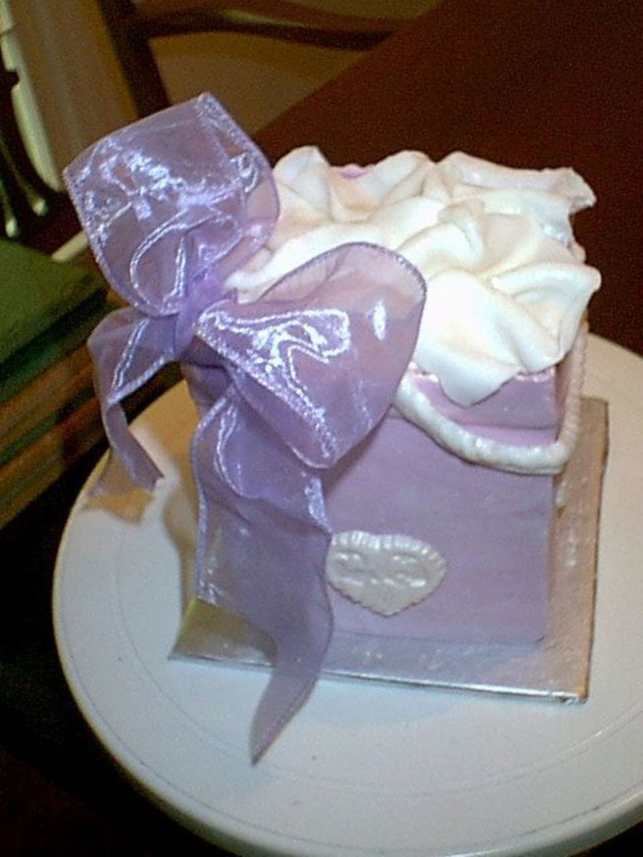 Gift Bag Cake - CakeCentral.com