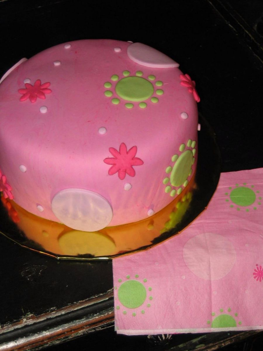 Pink Dotted - CakeCentral.com