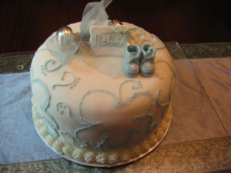 Baby Nathaniel Cake - CakeCentral.com