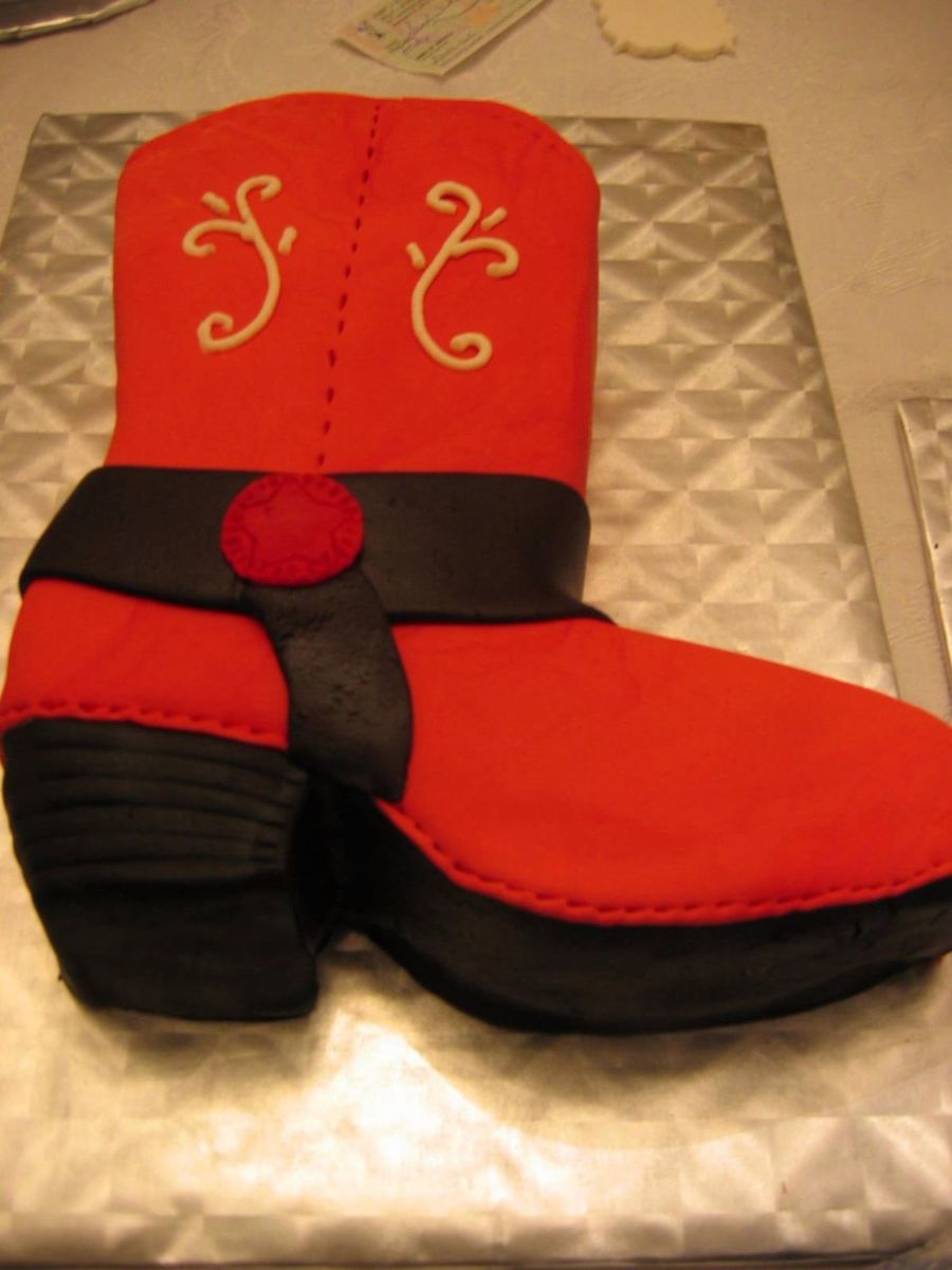 Cowgirl Boot - CakeCentral.com