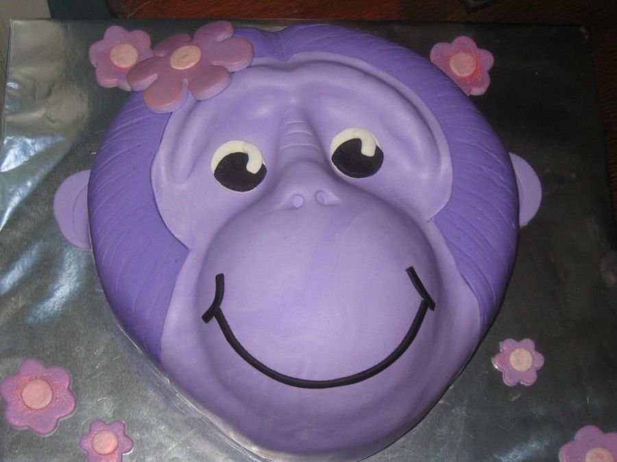 Monkey Joe's Monkey Head - CakeCentral.com