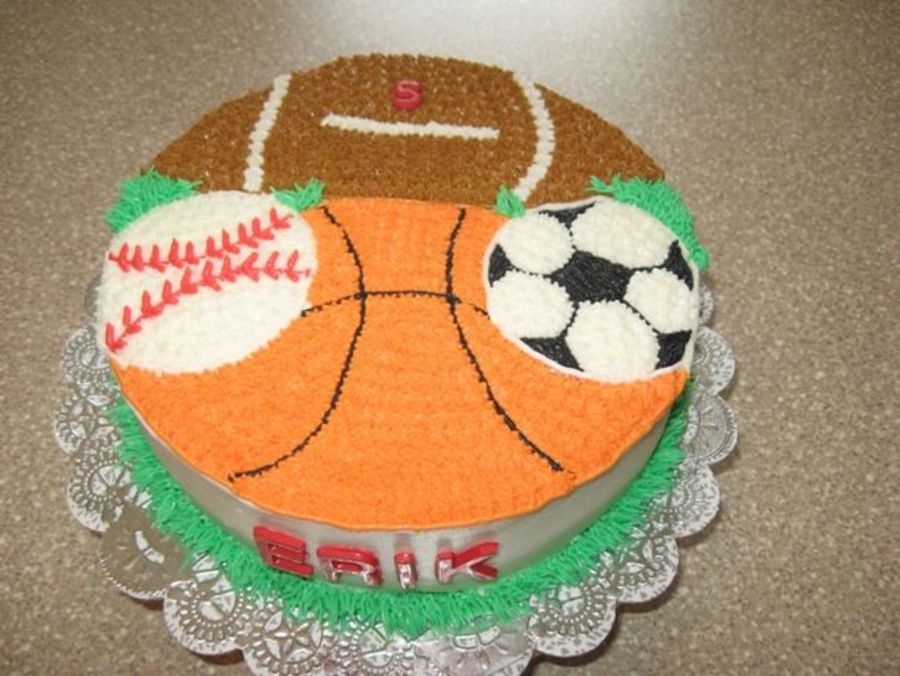 Sports Cake - CakeCentral.com