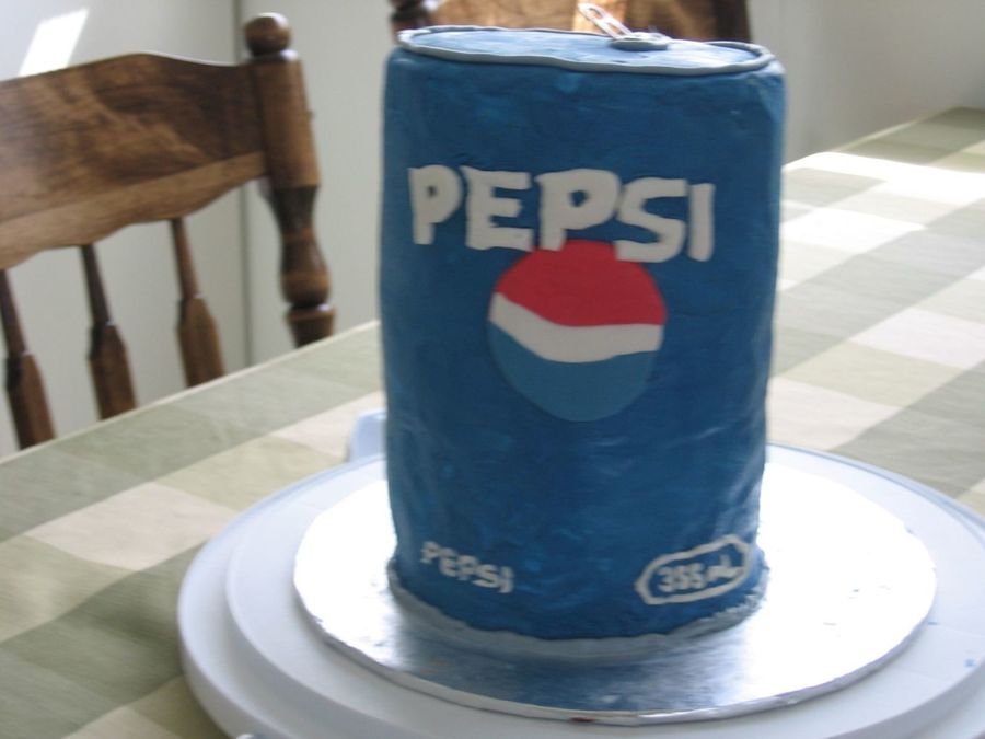 Pepsi Can - CakeCentral.com