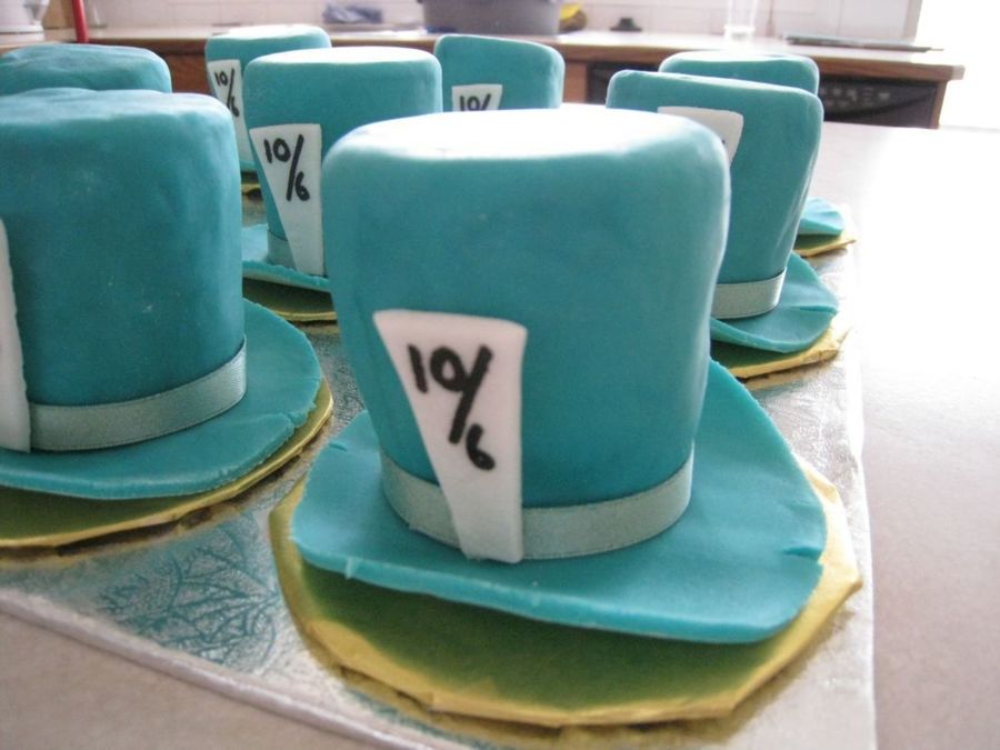 Mad Hatter Hat Cake - CakeCentral.com