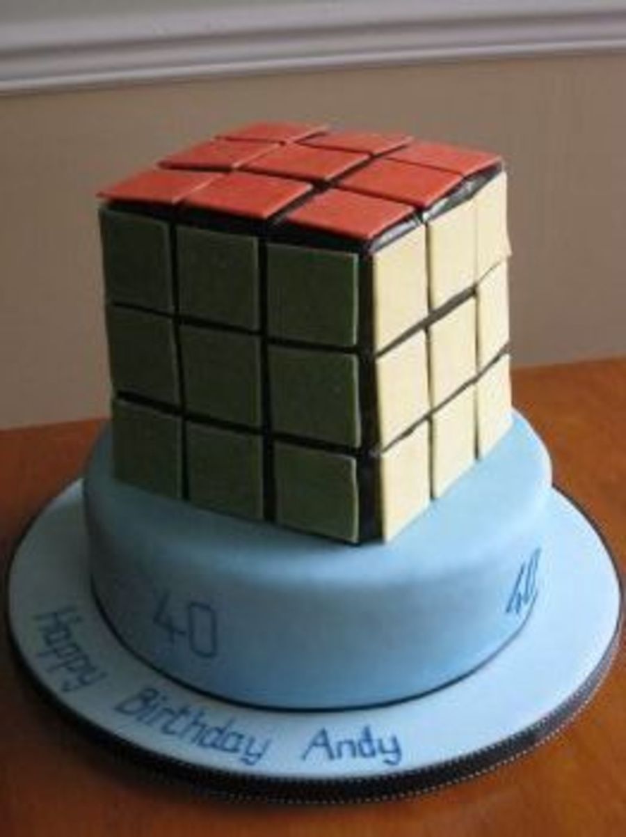 Another Rubik's Cube! - CakeCentral.com