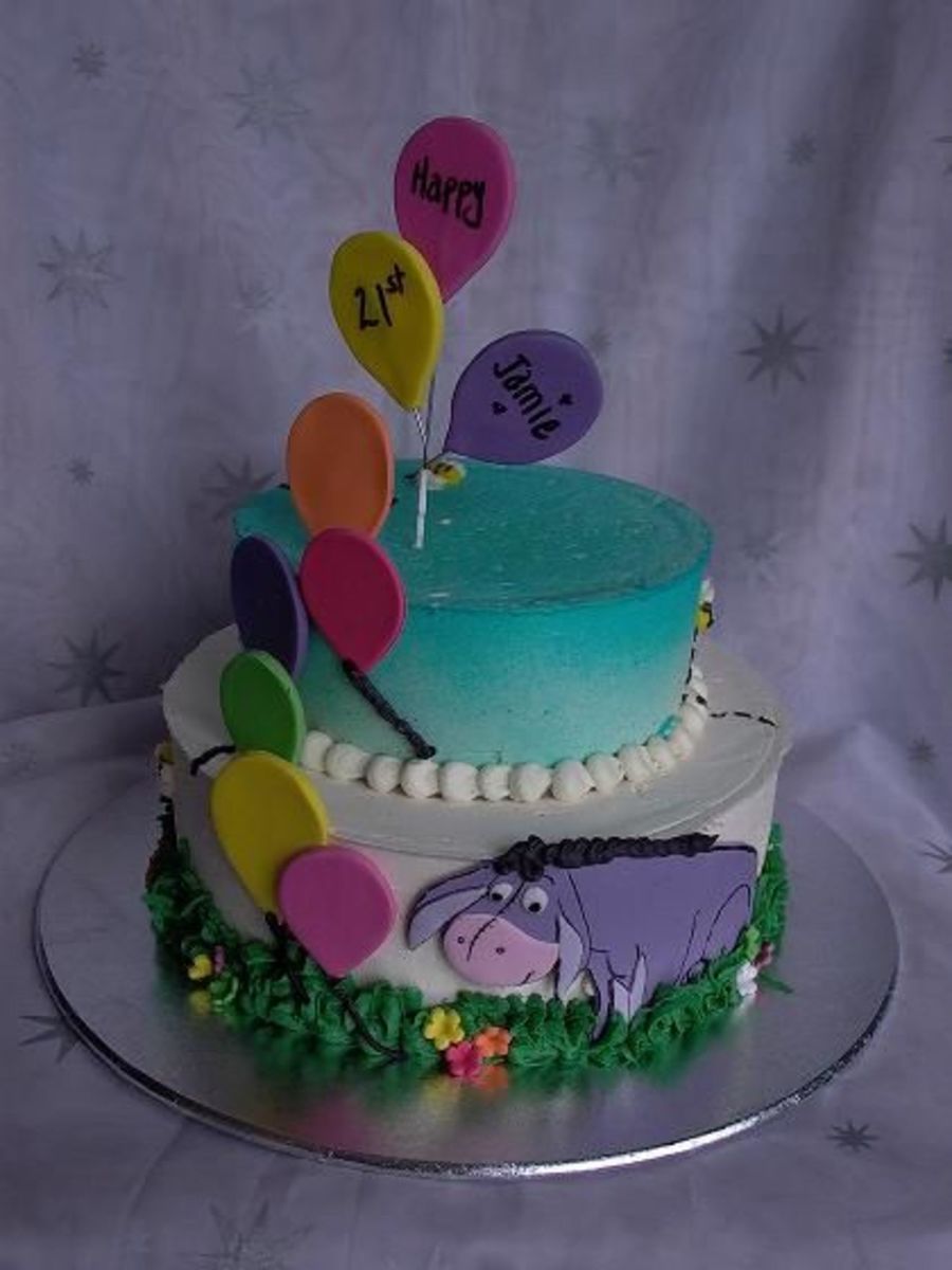 Eeyore Birthday Cake - CakeCentral.com
