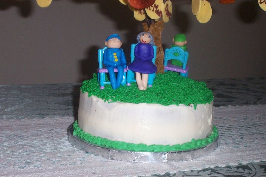 Another Close Up Of Family Tree Figures - CakeCentral.com