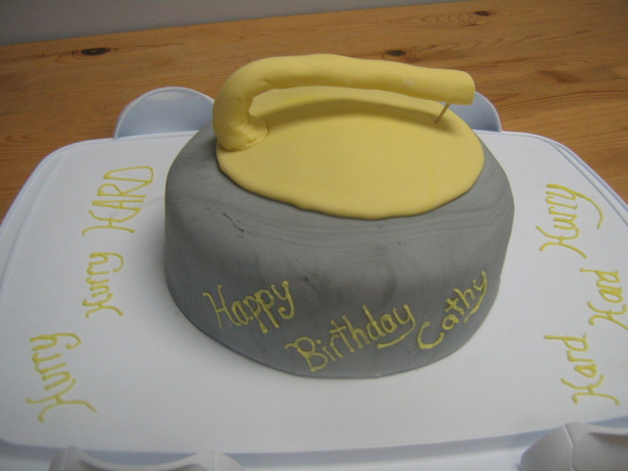 Curling Cake - CakeCentral.com