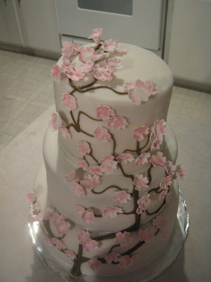 Cherry Blossoms - CakeCentral.com