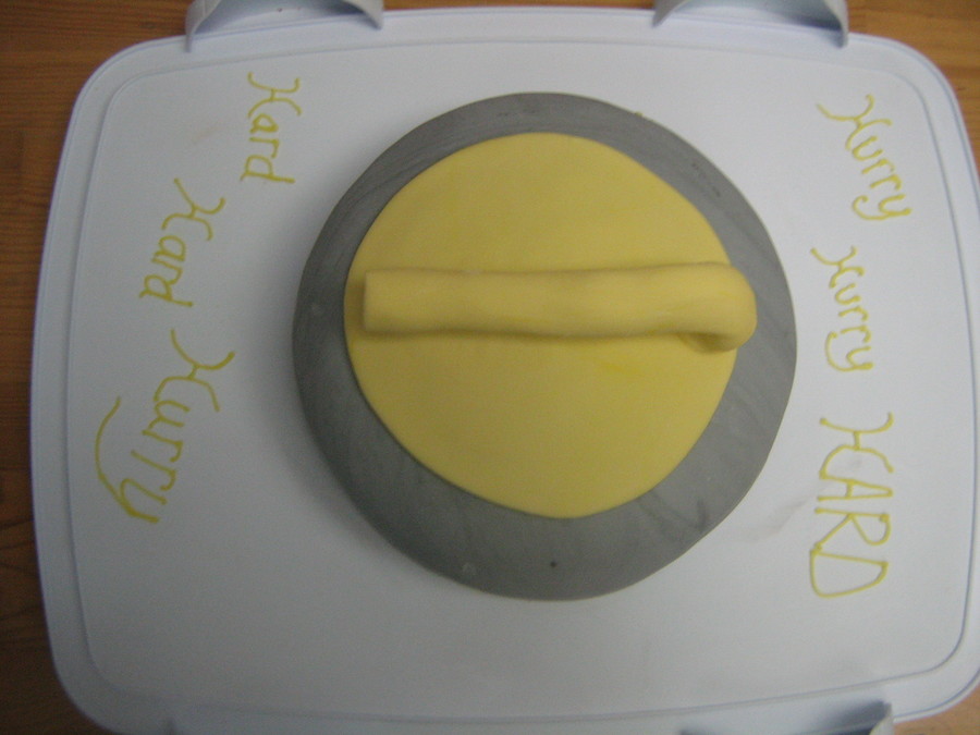 Curling Cake - CakeCentral.com