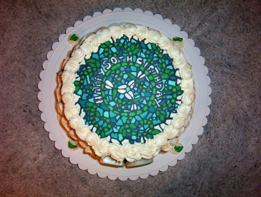 Dragonfly Mosaic - CakeCentral.com