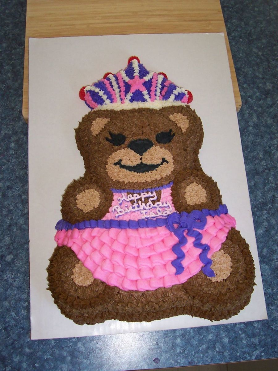 Princess Bear - CakeCentral.com