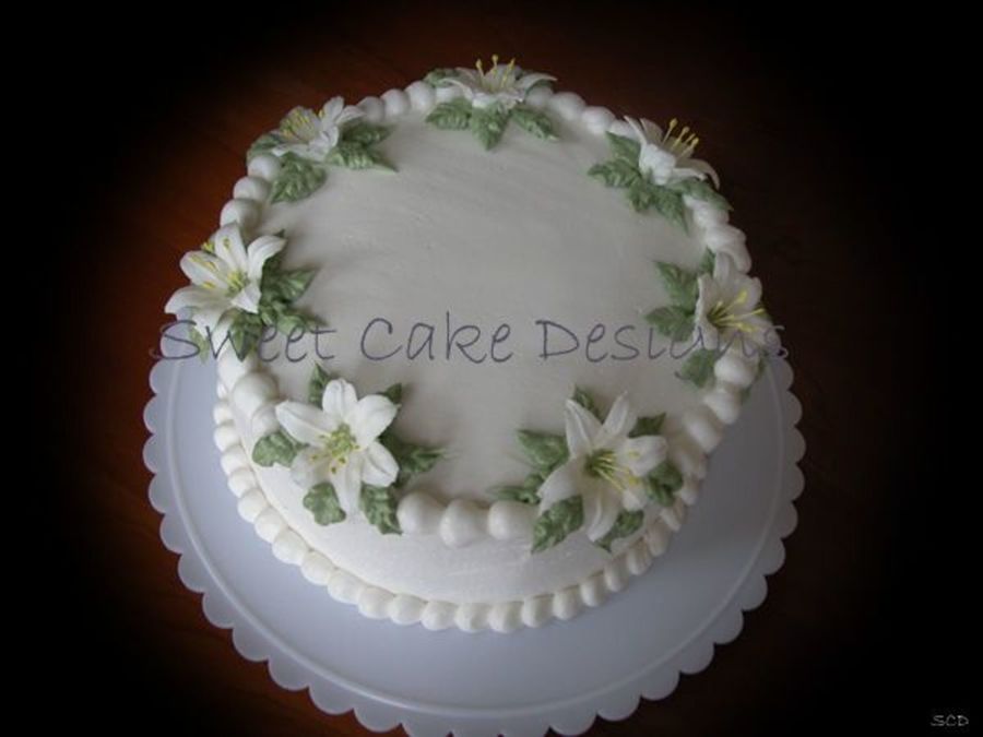 Lily Cake - CakeCentral.com
