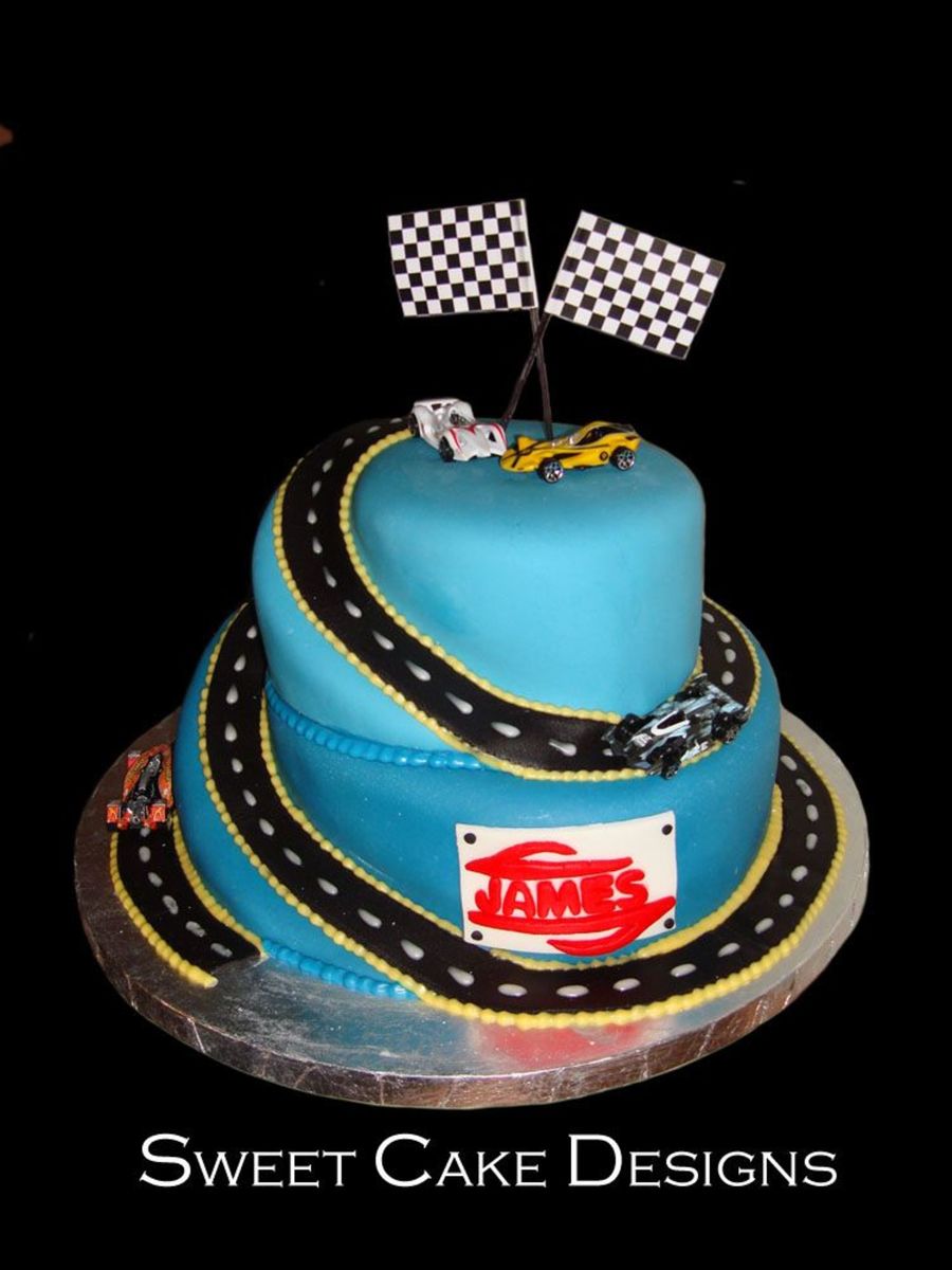 Speed Racer Birthday Cake - CakeCentral.com