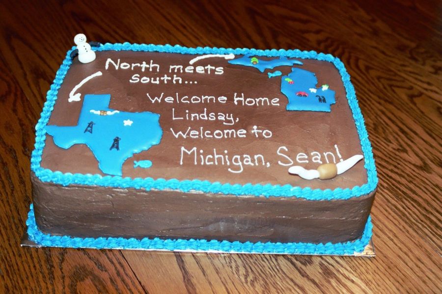 Welcome Home Cake - CakeCentral.com
