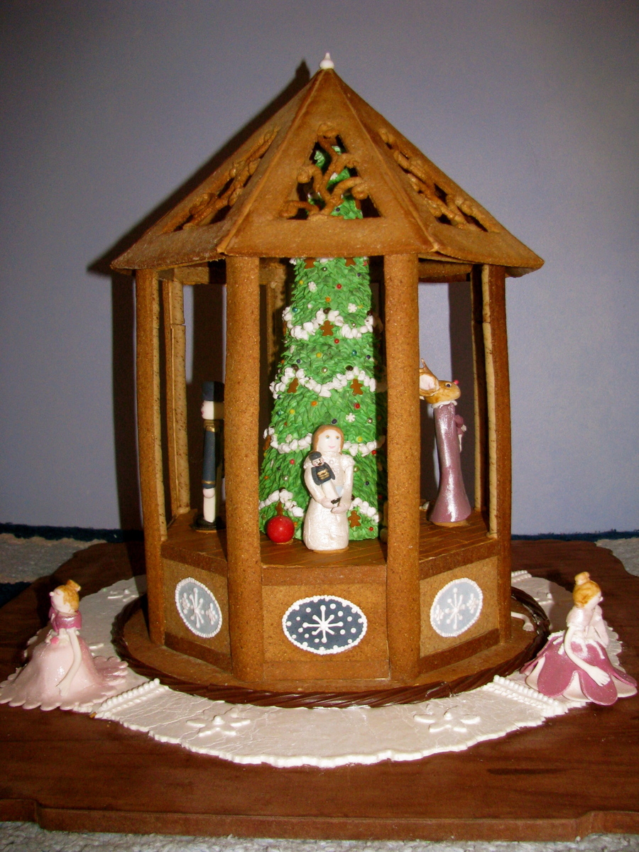 Gingerbread Nutcracker Music Box - CakeCentral.com