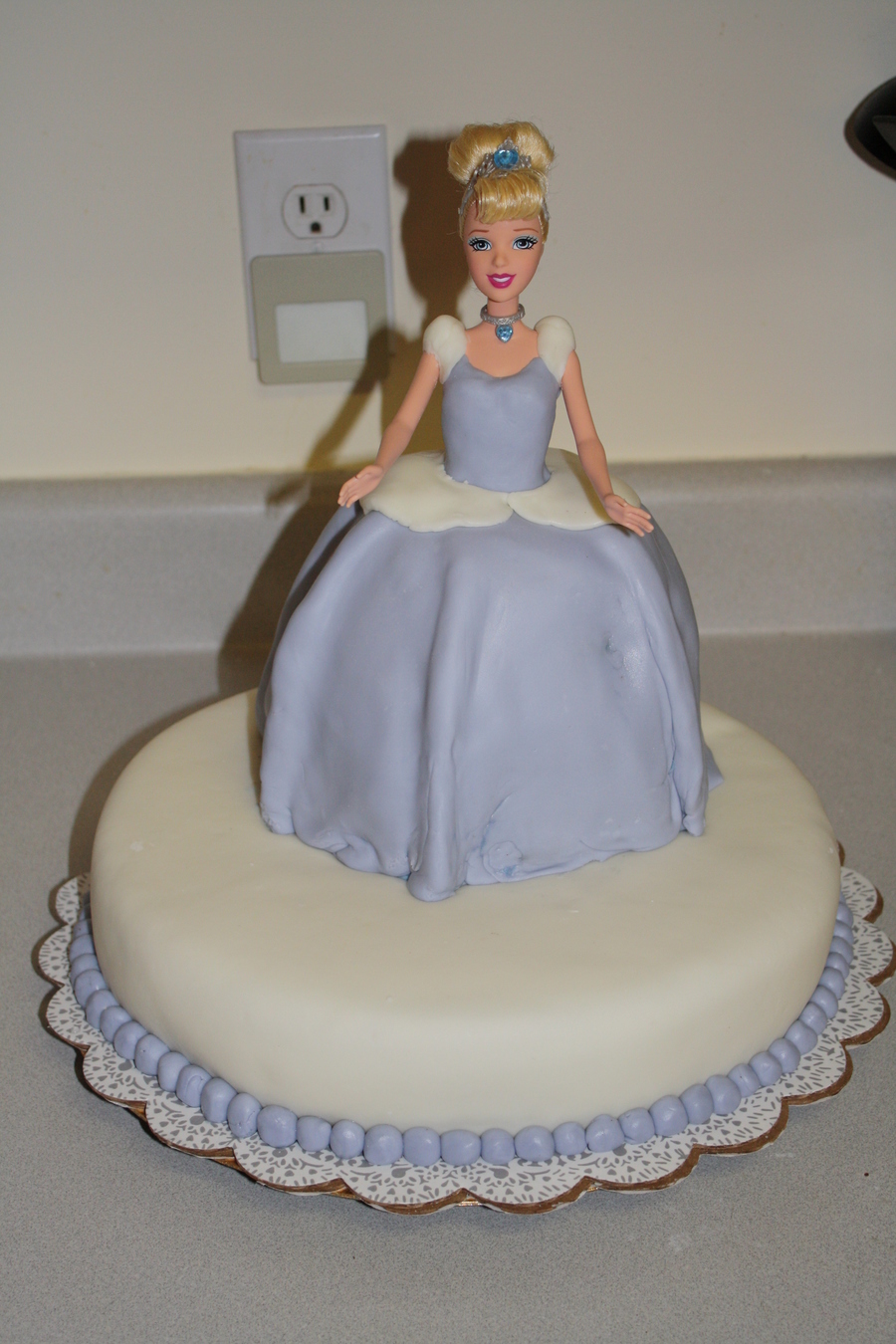 Cinderella Doll Cake - CakeCentral.com