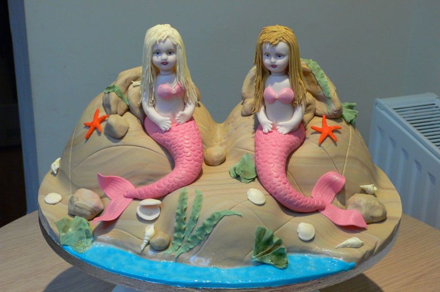 Double Mermaid - CakeCentral.com