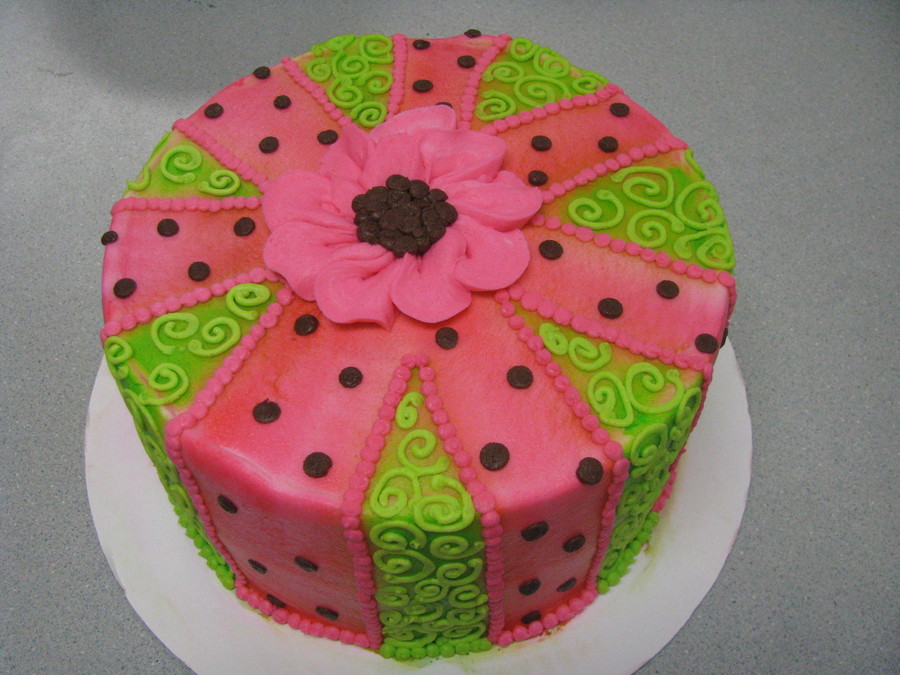 Fun Birthday Cake - CakeCentral.com