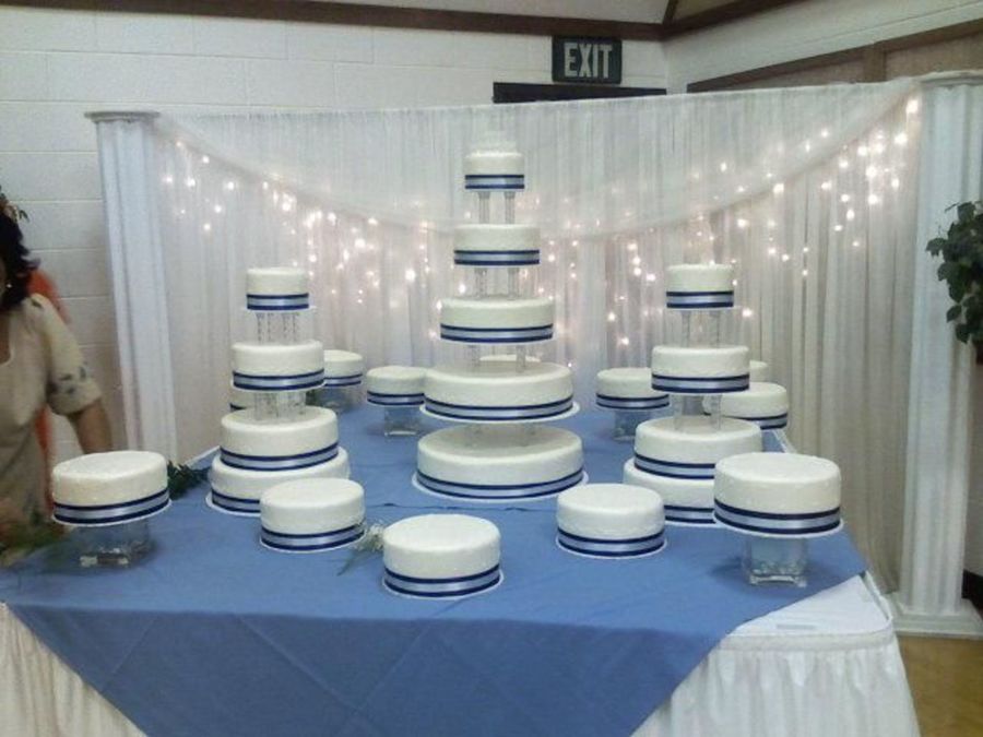25 Layer Wedding Cake - CakeCentral.com
