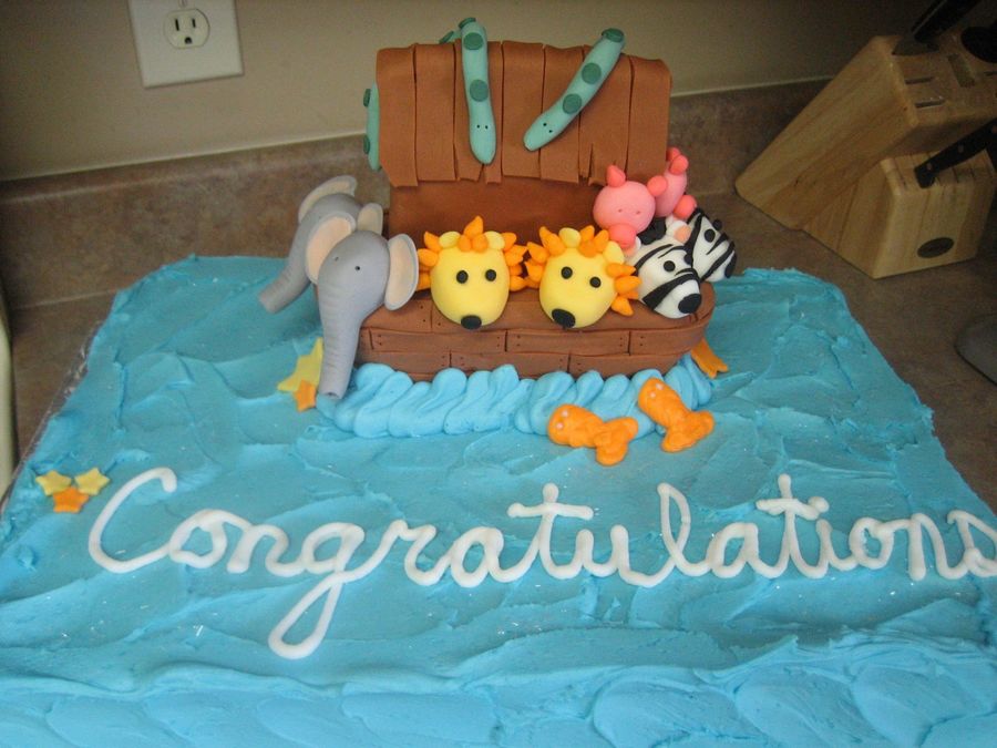 Noah's Ark Cake - CakeCentral.com