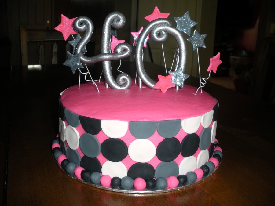 40Th Birthday Cake - CakeCentral.com