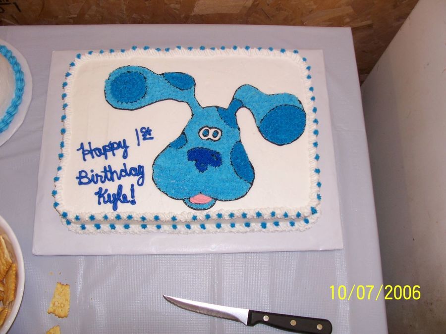 Blues Clues First Birthday - CakeCentral.com