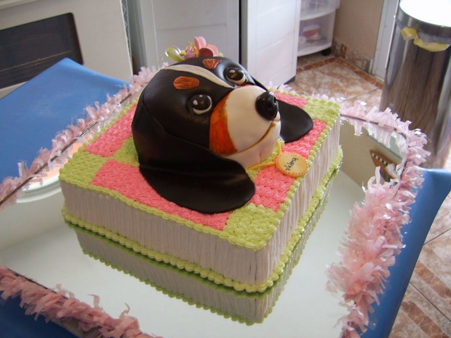 Dog Face - CakeCentral.com
