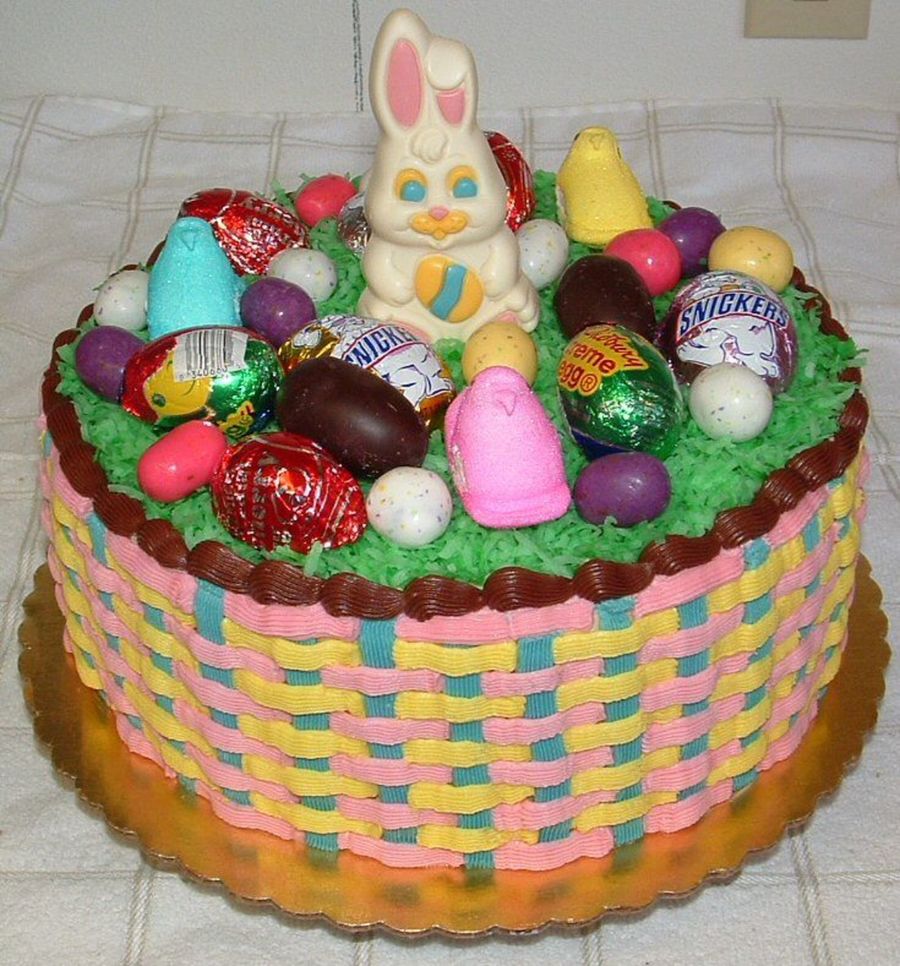 Easter Basket Cake - CakeCentral.com