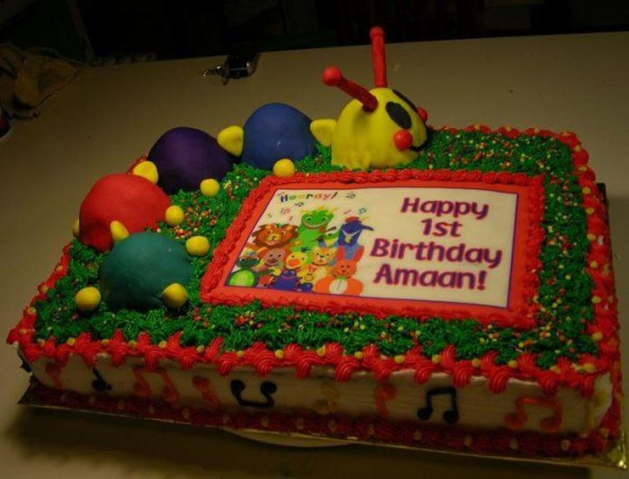 Baby Einstein Caterpillar - CakeCentral.com