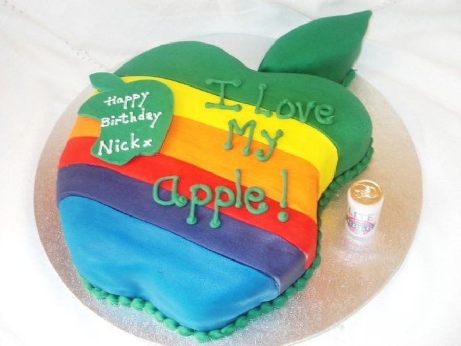 Apple Mac Cake - CakeCentral.com