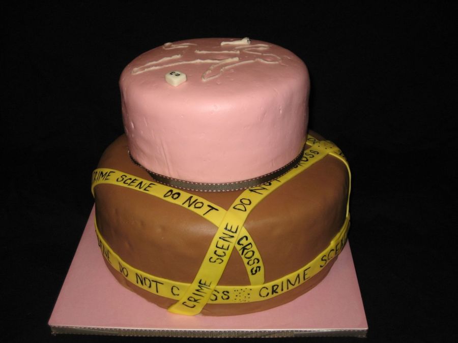 Murder Mystery Cake - CakeCentral.com