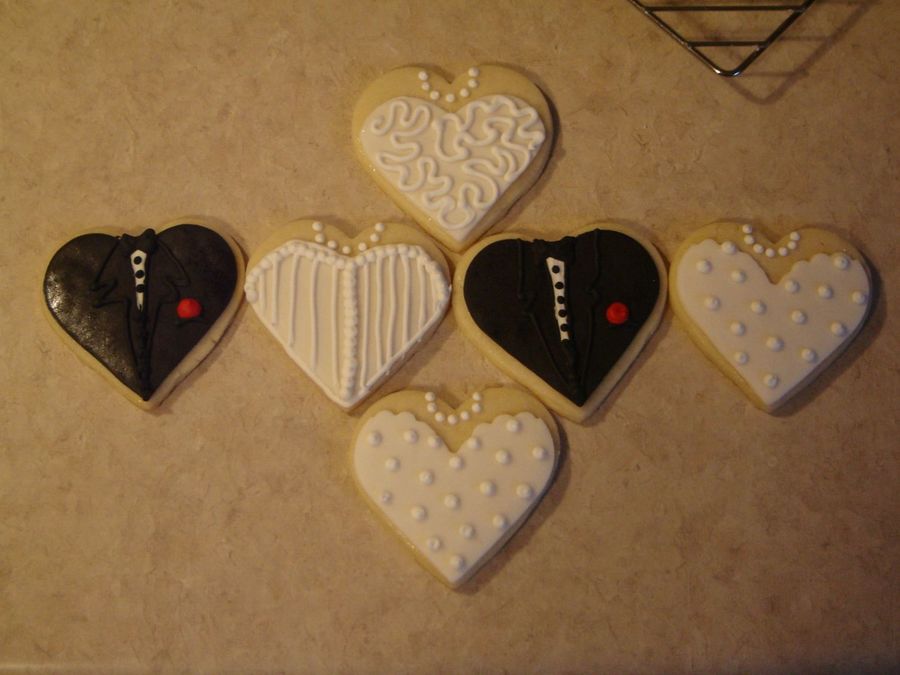 Wedding Cookies Bride/groom - CakeCentral.com