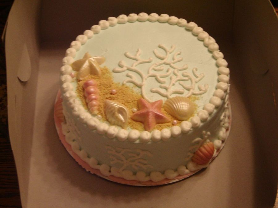 Yet Another Shell Cake - CakeCentral.com