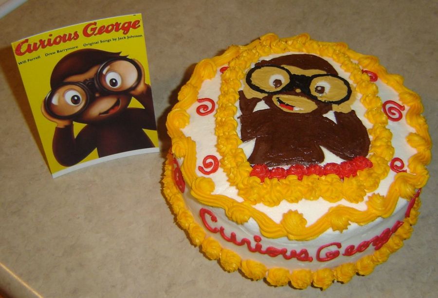 Curious George Fbct - CakeCentral.com