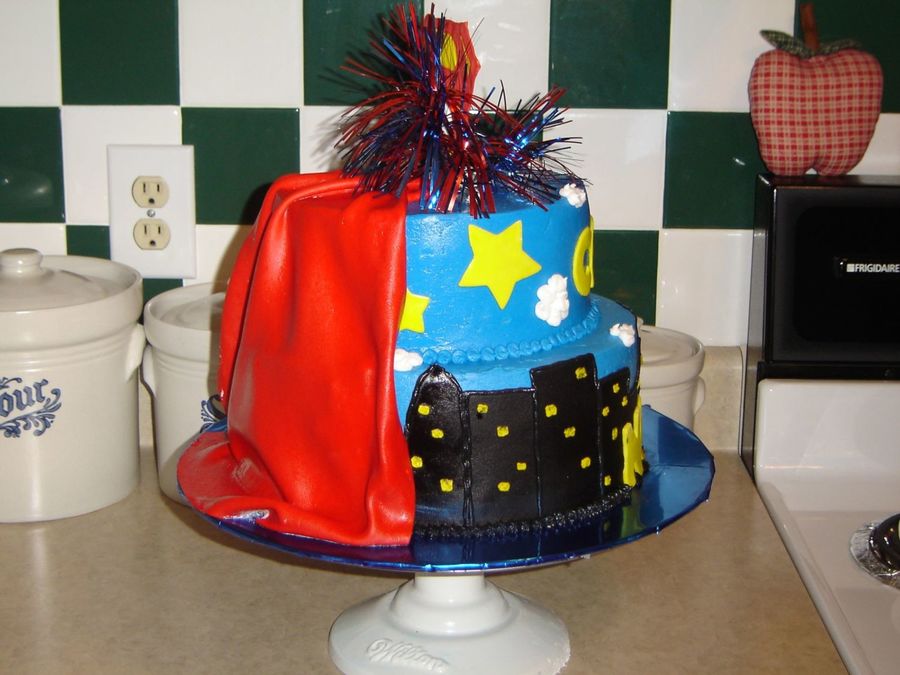 Backside View Of Cape - CakeCentral.com