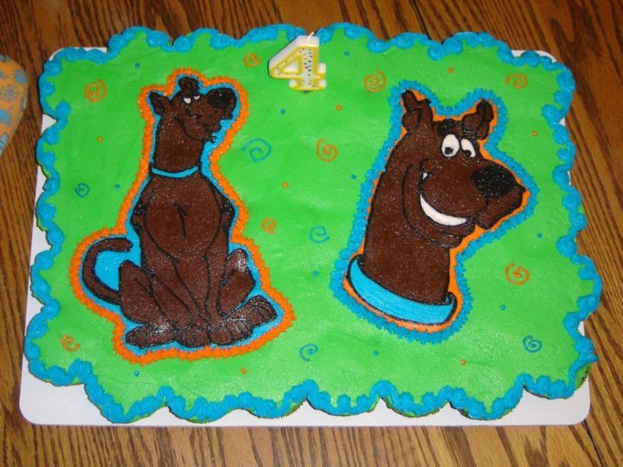 Scooby Doo Cupcake Cake - CakeCentral.com