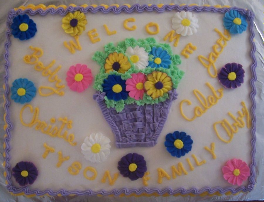 Tyson Basket Cake - CakeCentral.com