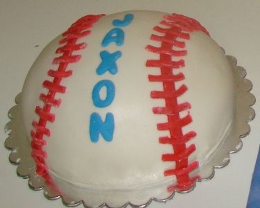 Baseball Smash Cake - CakeCentral.com