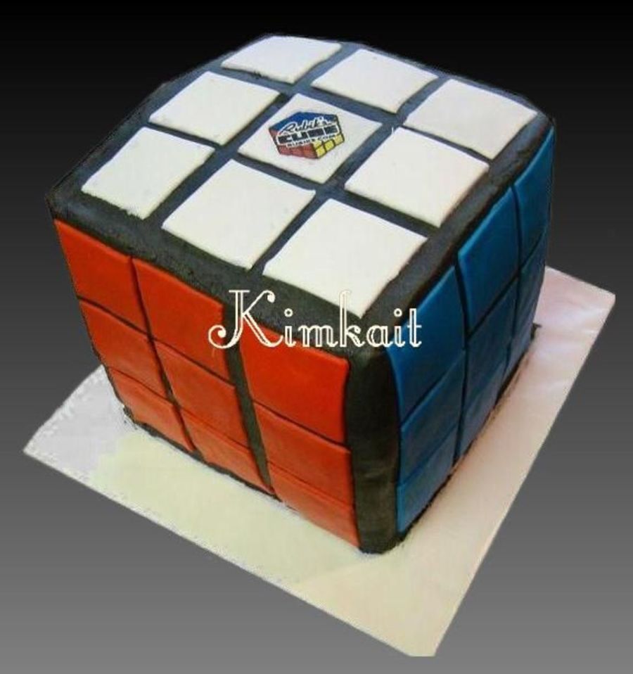 Rubik's Cube - CakeCentral.com