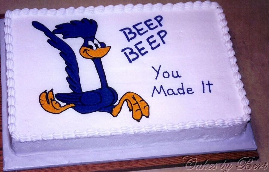 Road Runner - CakeCentral.com