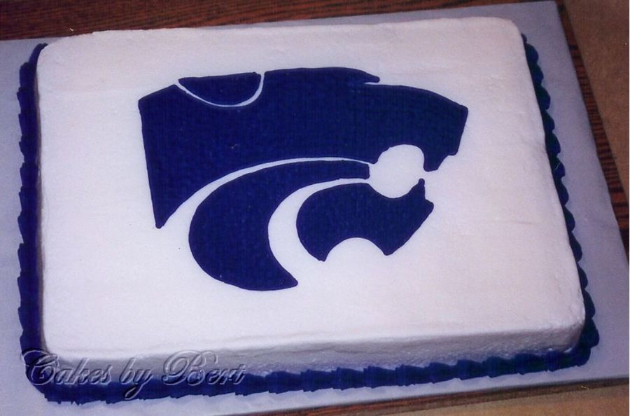 K-State Power Cat - CakeCentral.com