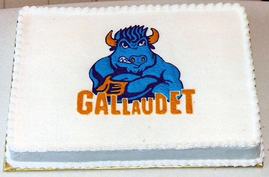 Mascot - Gallaudet - CakeCentral.com
