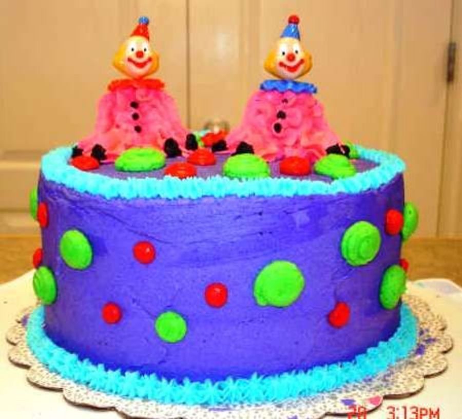 Clown Cake - CakeCentral.com