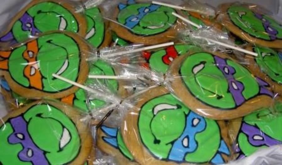 Ninja Turtle Cookies - CakeCentral.com