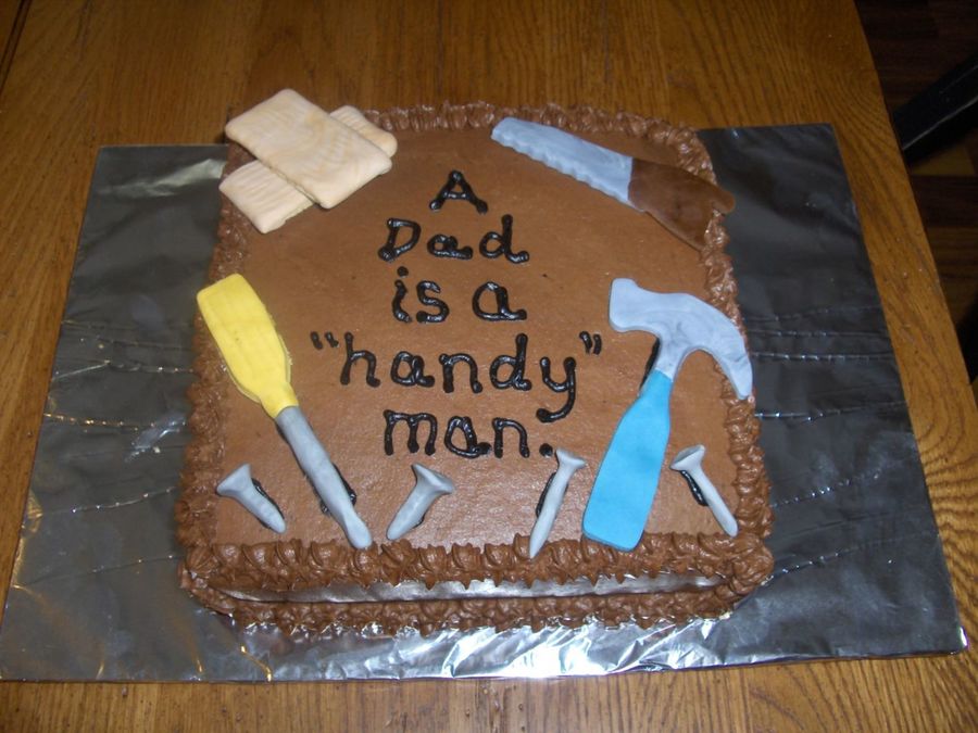 Handyman Cake - CakeCentral.com