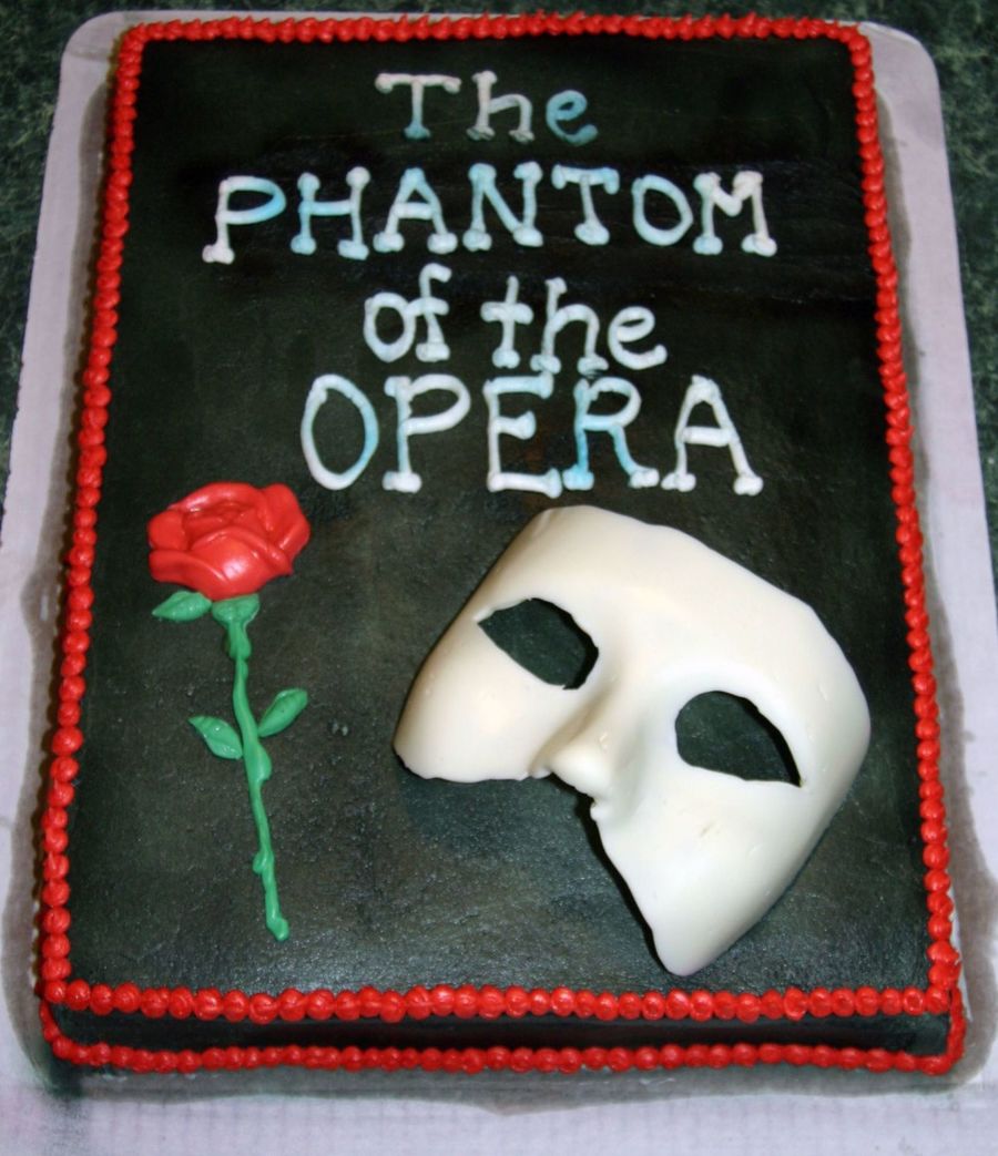 Phantom Of The Opera - CakeCentral.com